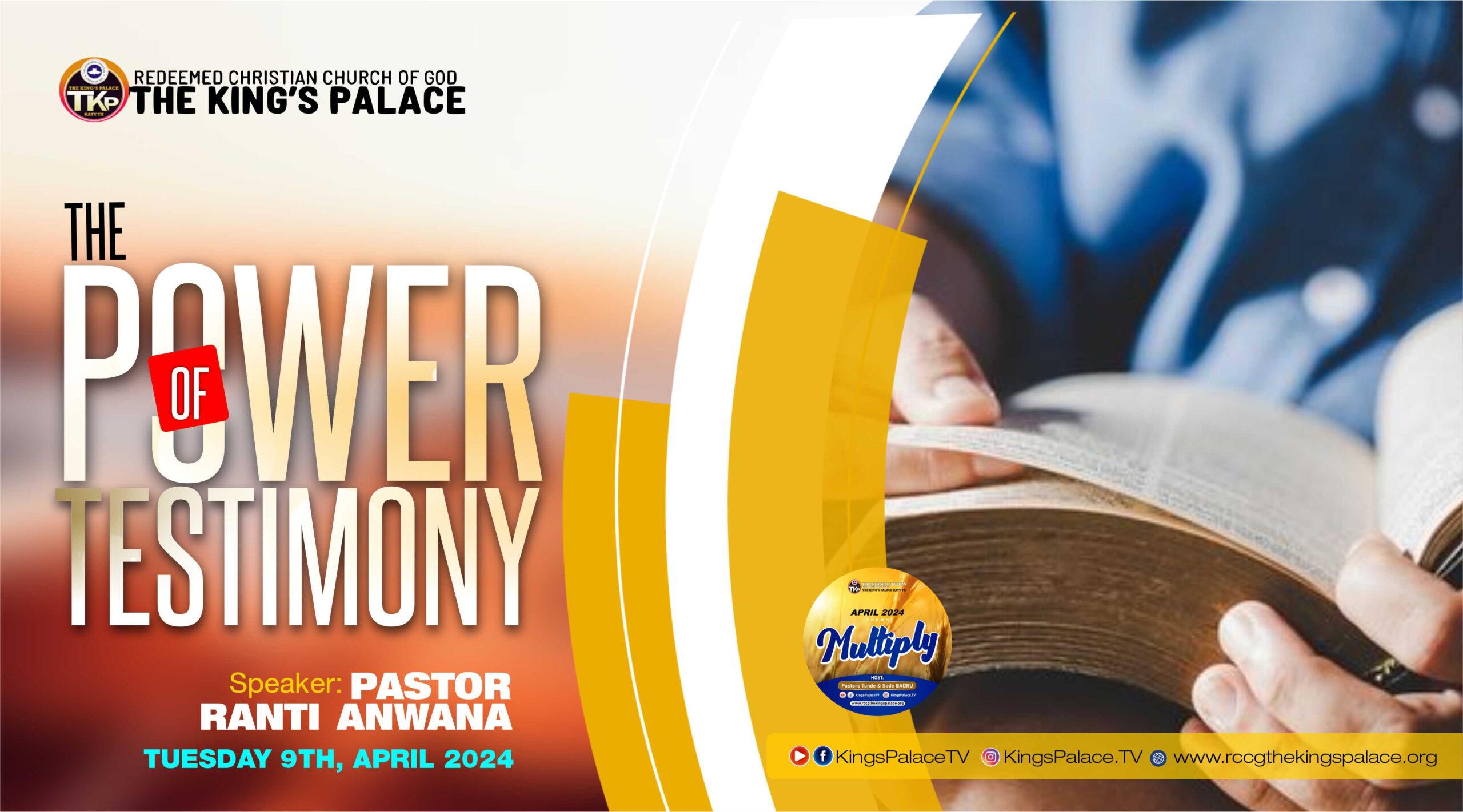 Power Of Testimony – RCCG The Kings Palace